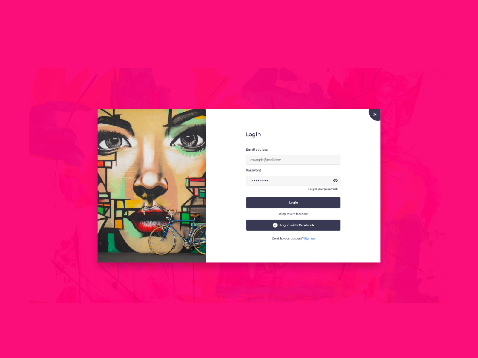 Login-Signup-Contact Form Design by Karthikeyan on Dribbble