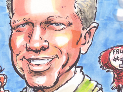 Caricature Sketch by Mike Bruner on Dribbble