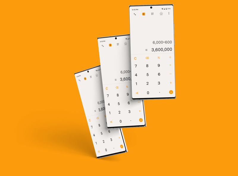 Calculator app design by Amarachi Cynthia on Dribbble