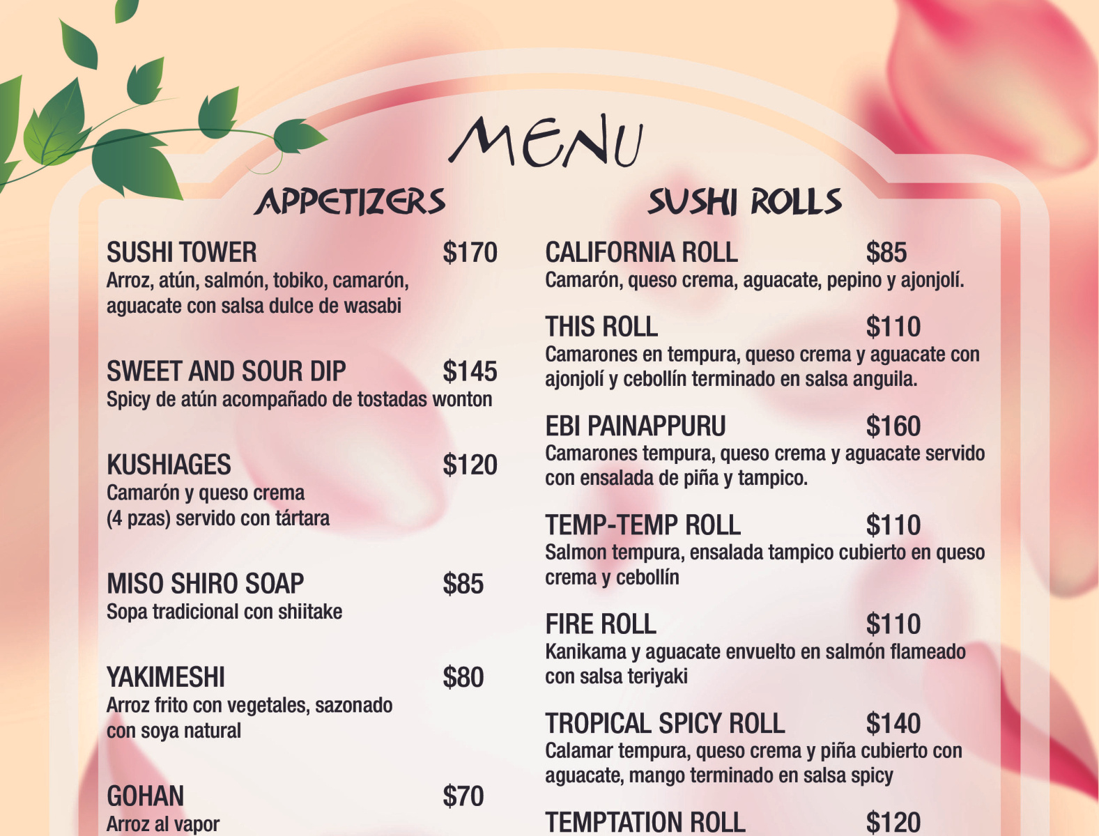 Dribbble - DASHI MENU REVERSO.jpg by Sandra D. Gonzalez