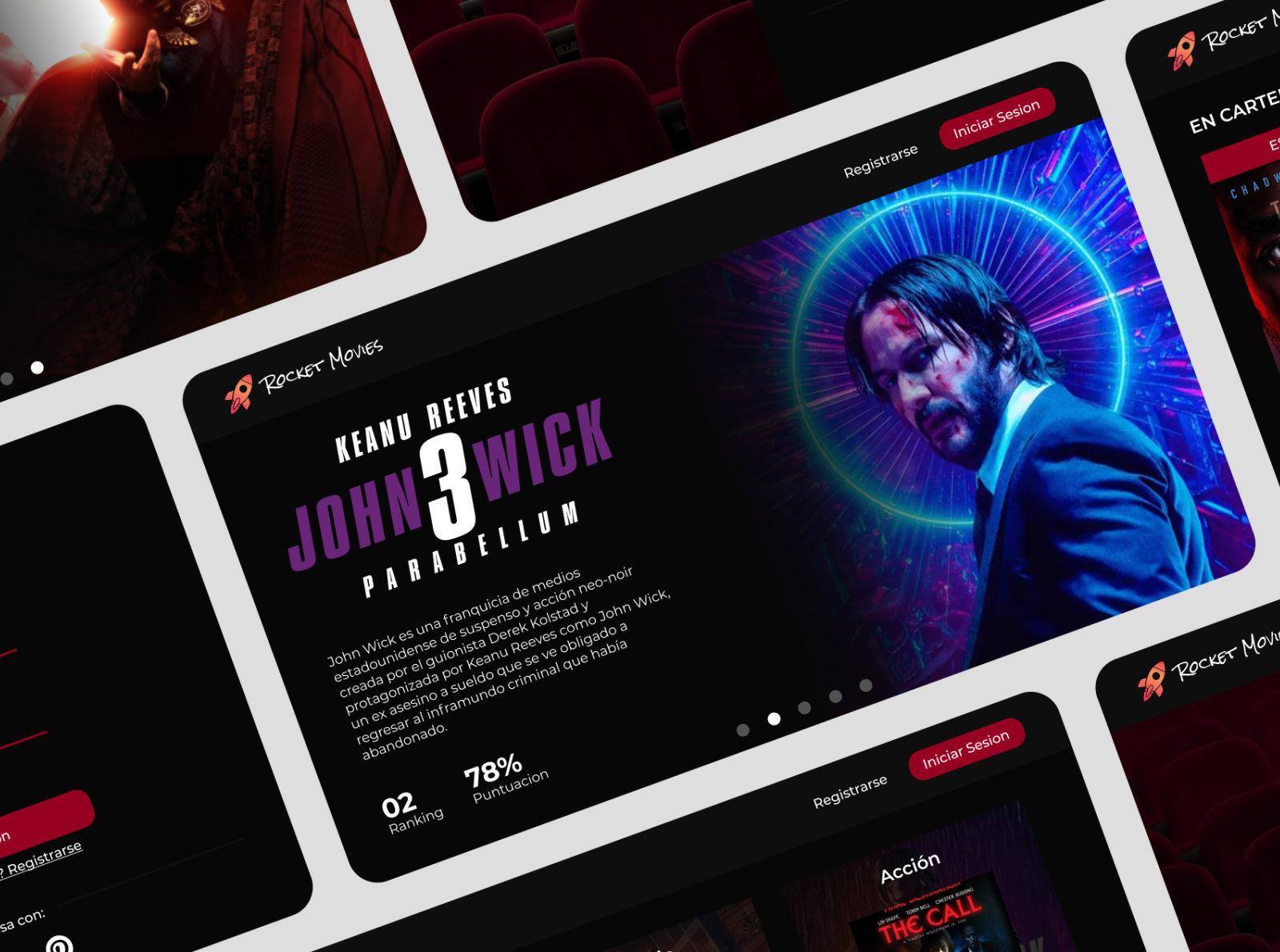 Rocket Movies by Juan Casas on Dribbble