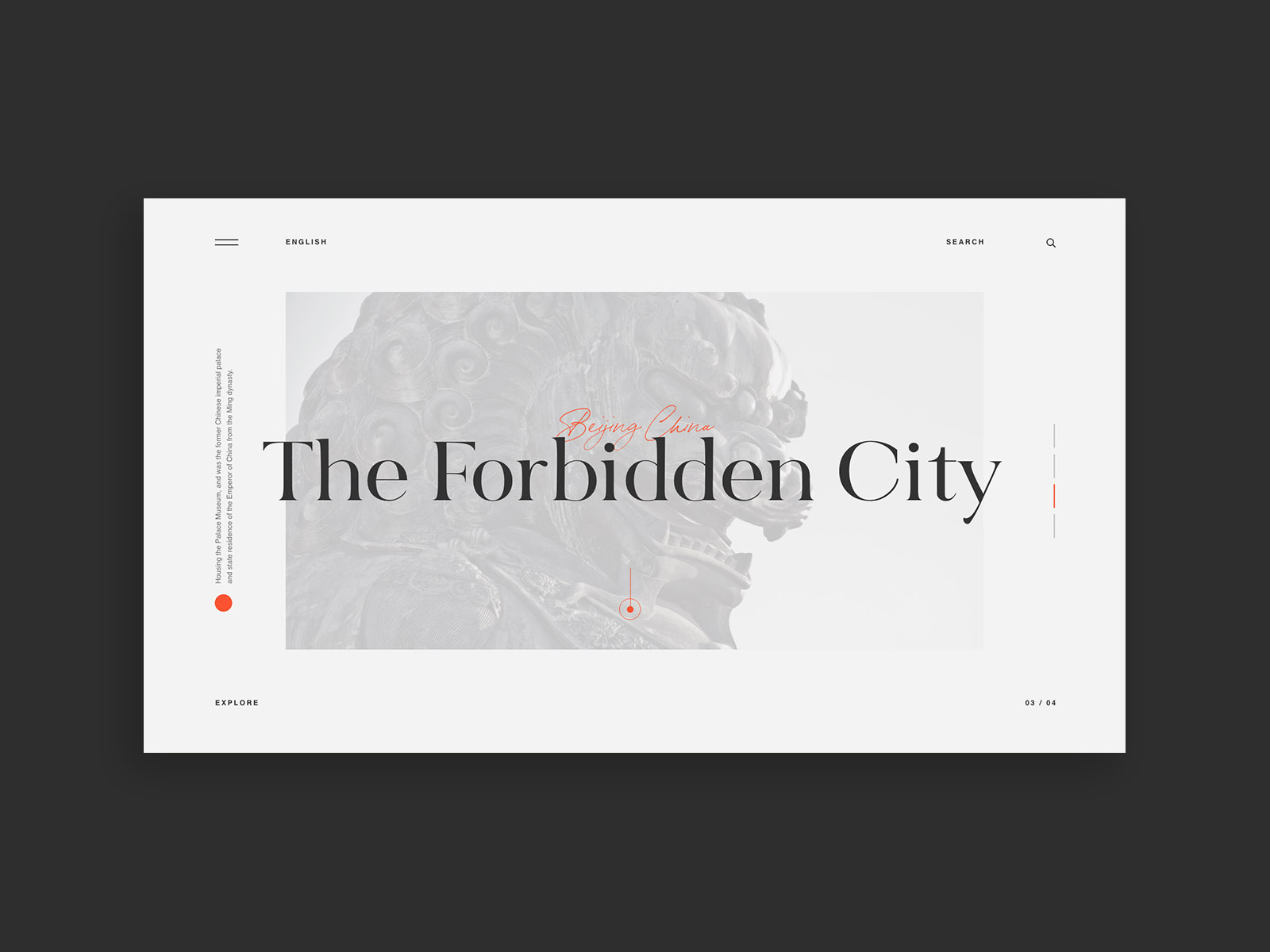 The Forbidden City by James Ward on Dribbble