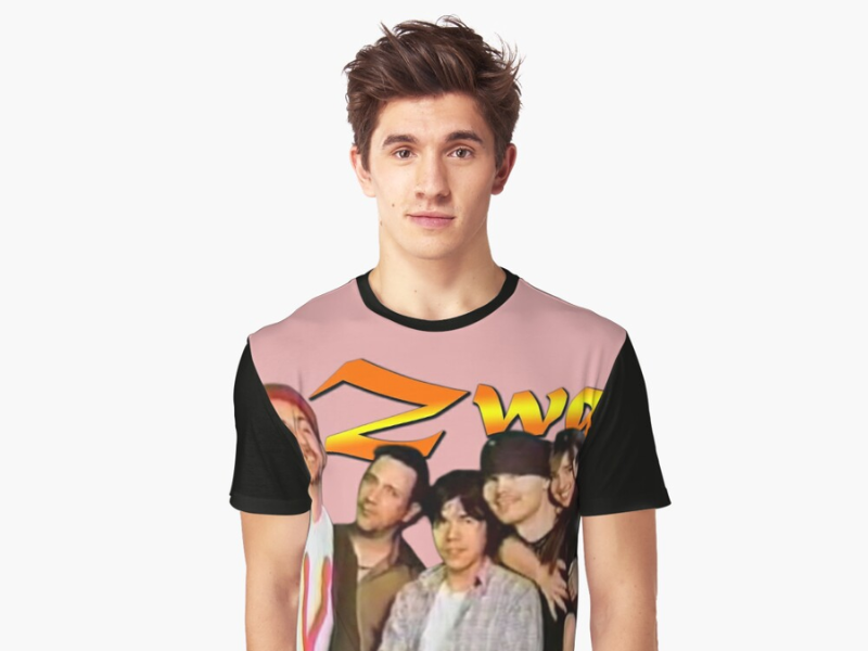 Zwan band t-shirt by my wonder world on Dribbble
