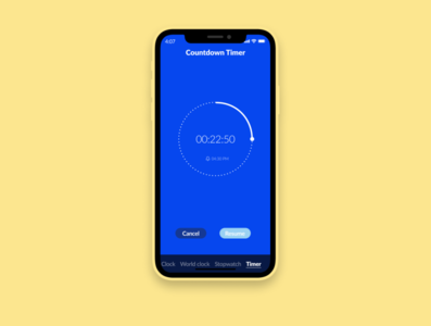 Daily UI #14 - Countdown Timer by Jeneice-Demari C. George on Dribbble