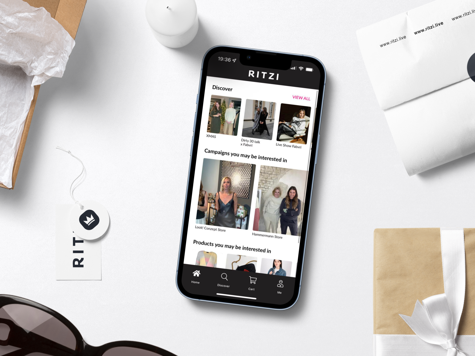 RITZI App by MobileApps.Studio on Dribbble