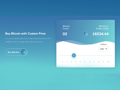 Money slider by Siby Paulose on Dribbble