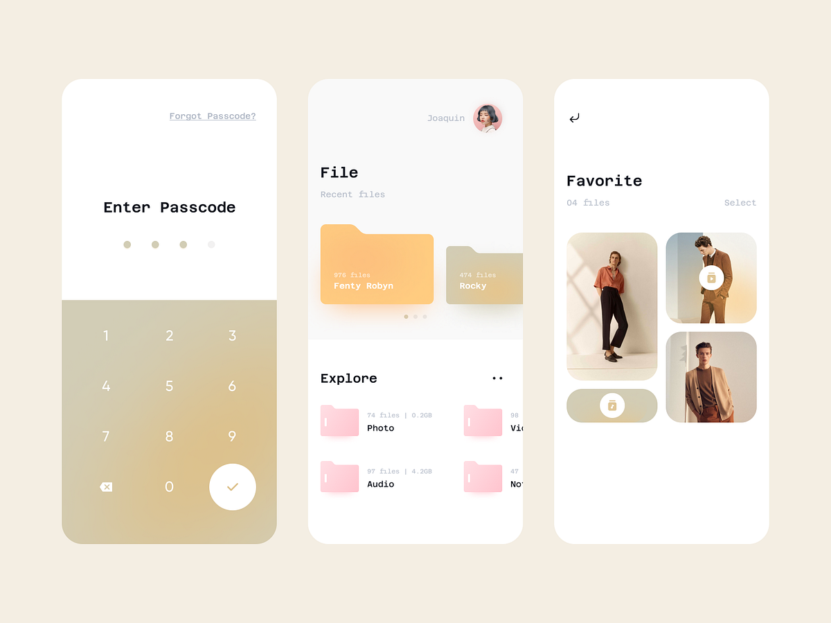 File Manager Ui By Kawsar Ahmed On Dribbble
