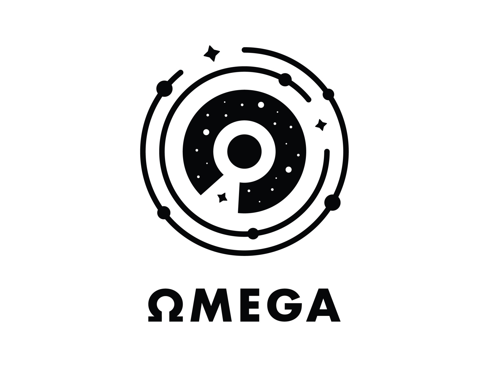 Omega Logo Wallpaper