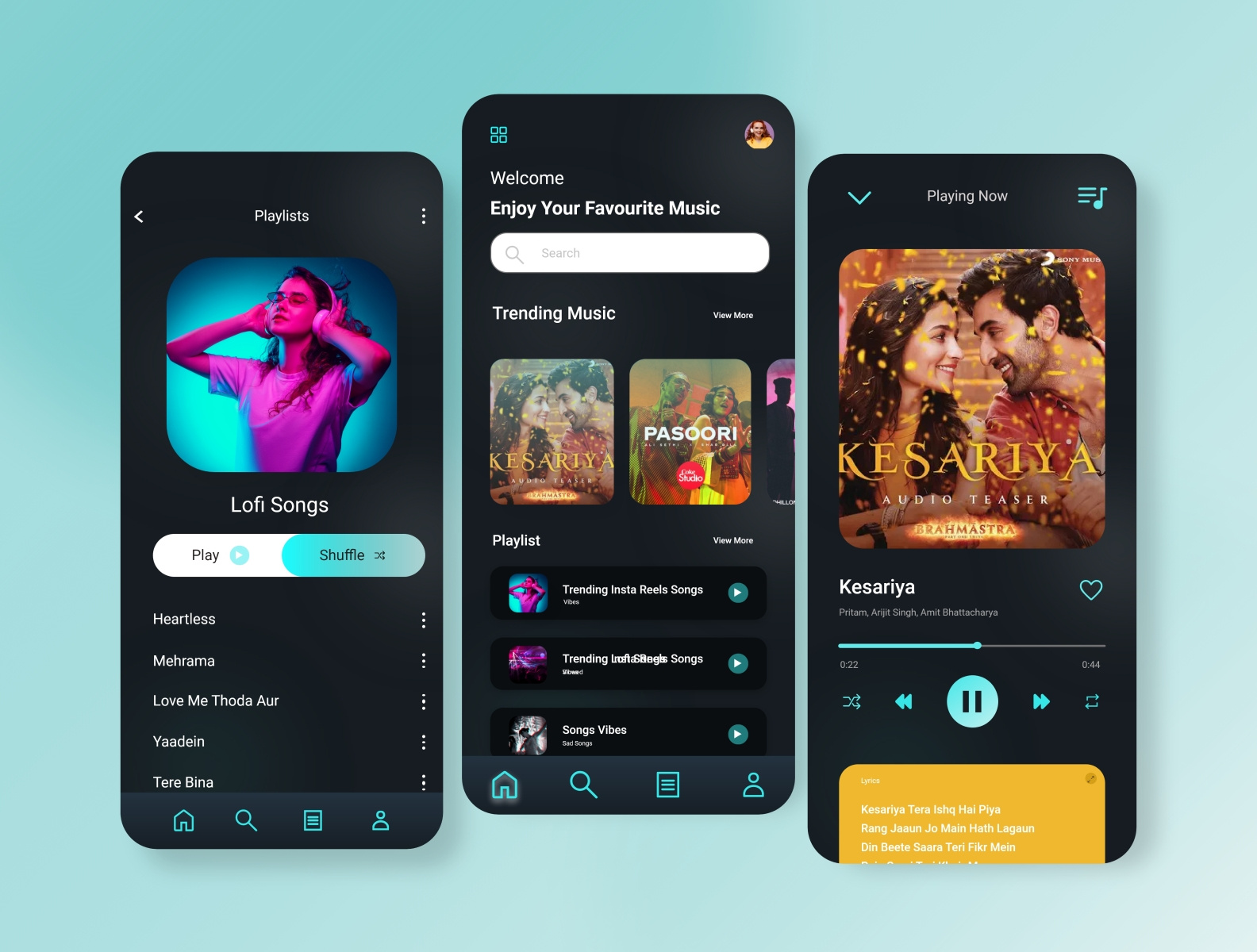 Music App by Sweta Jha on Dribbble
