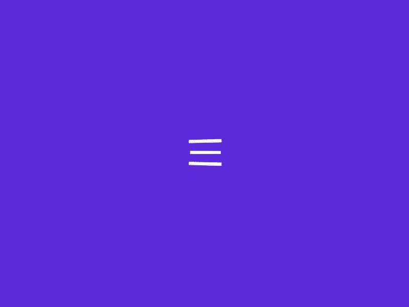 Menu Microinteraction by Dushyant Dubey on Dribbble