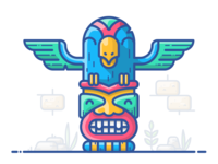 Totem Of Life by Alex Kunchevsky on Dribbble