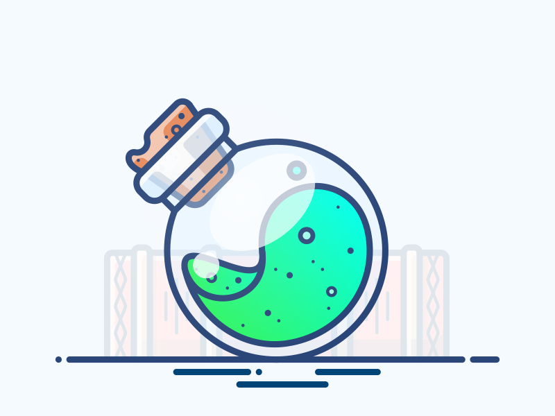 Potion of Wisdom by Alex Kunchevsky on Dribbble