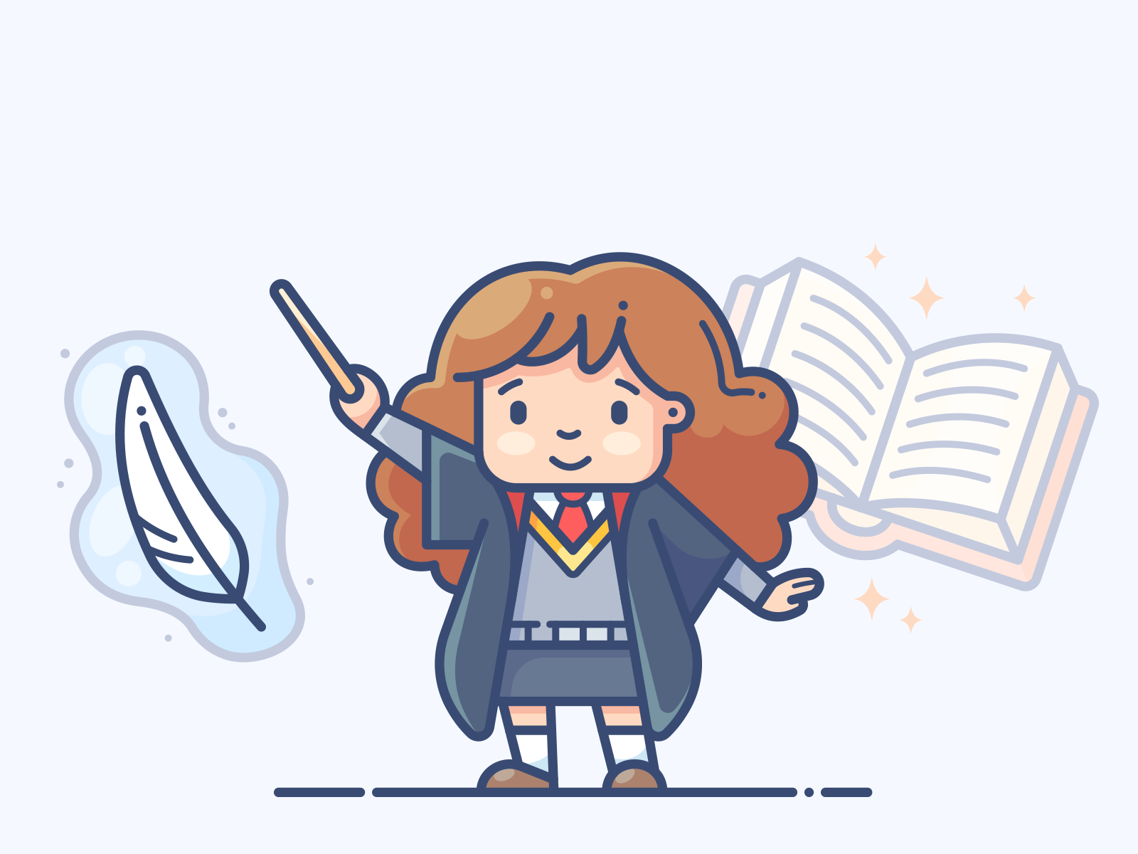Hermione Granger by Alex Kunchevsky on Dribbble