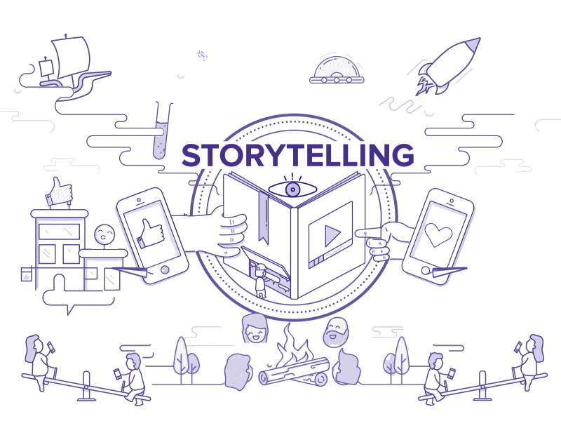 Browse thousands of Storytelling images for design inspiration | Dribbble