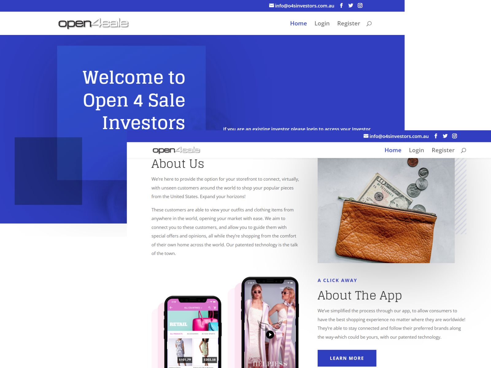 Open 4 Sale by BMT Consulting on Dribbble