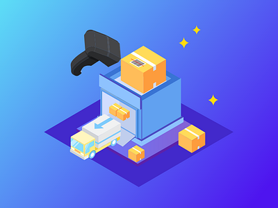 Sweep code outbound by SAN on Dribbble