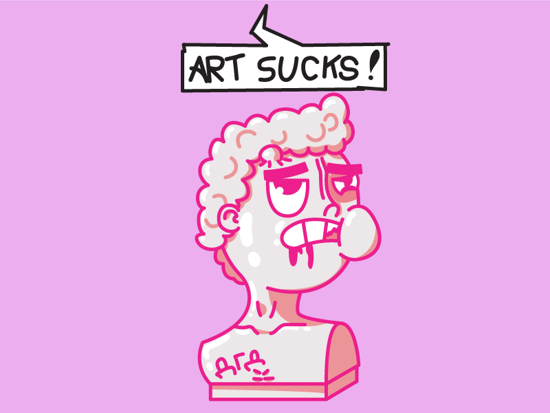 a-r-t-s-u-c-k-s-by-milko-marinov-on-dribbble