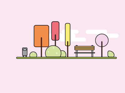 Mini Park by Alexandru Catrinescu on Dribbble
