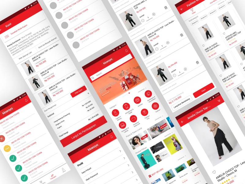 Kios Raya App an Ecommerce by Anang Kurniawan on Dribbble