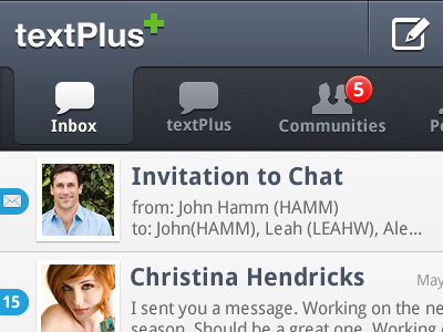 Android Textplus Redesign by Henry Moran on Dribbble