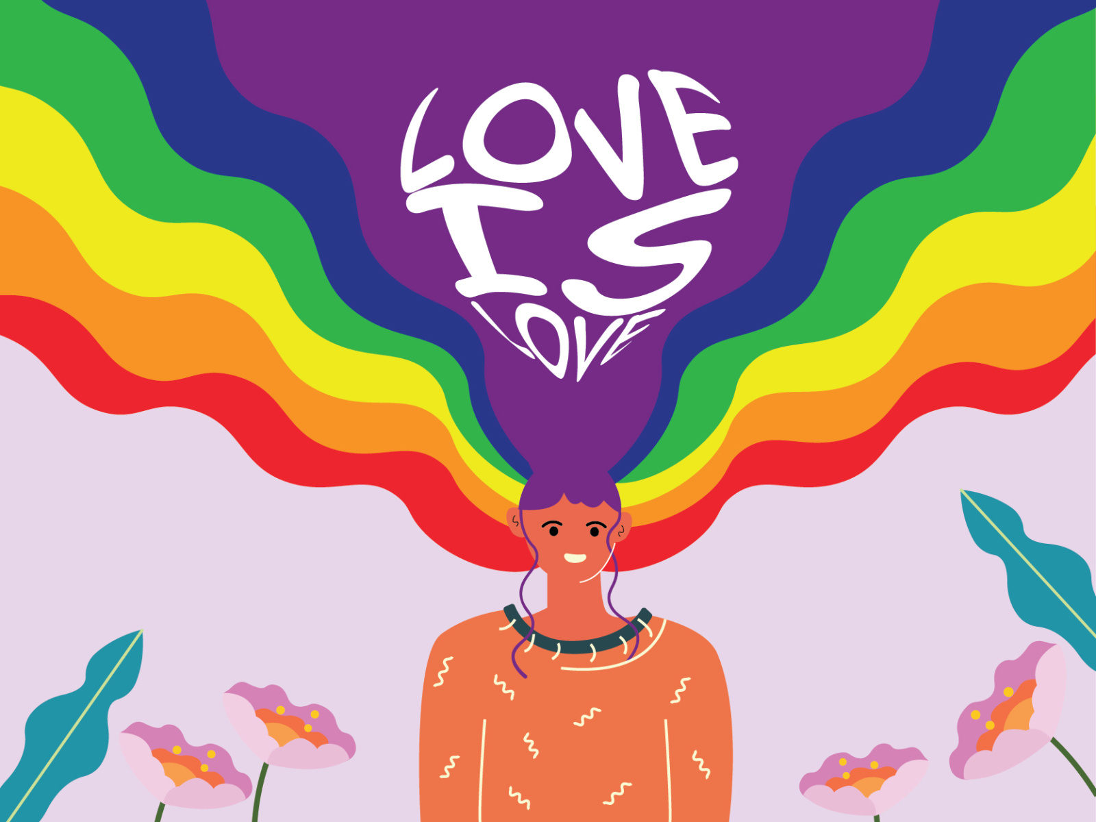 Flat Color Illustration by Aarti on Dribbble