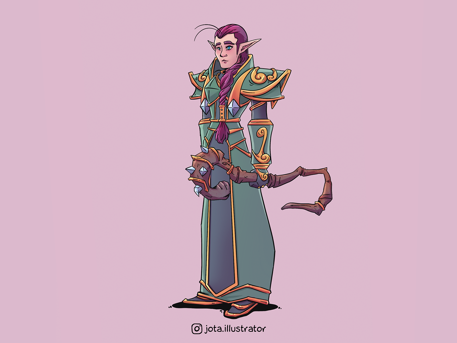 Fan Art Druida World Of Warcraft by Jota on Dribbble