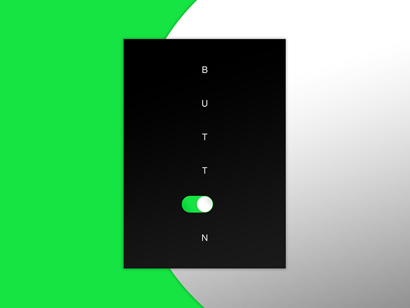 Button by Sam Sheridan on Dribbble