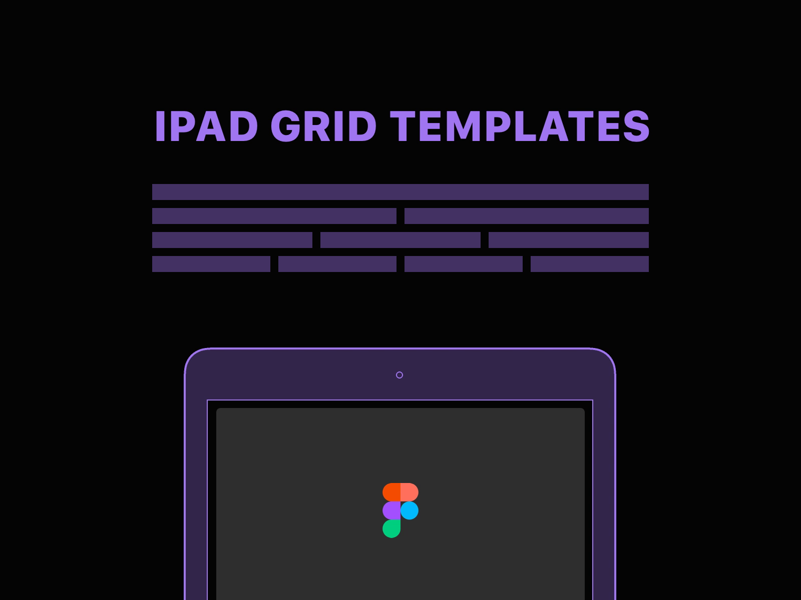 iPad Grid Templates by Gleb Stroganov on Dribbble