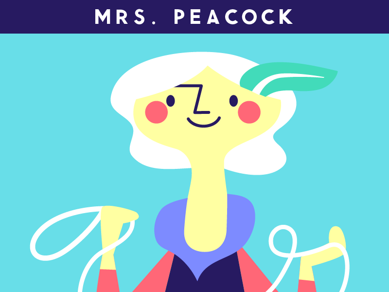 Mrs Peacock Designs Themes Templates And Downloadable Graphic Elements On Dribbble