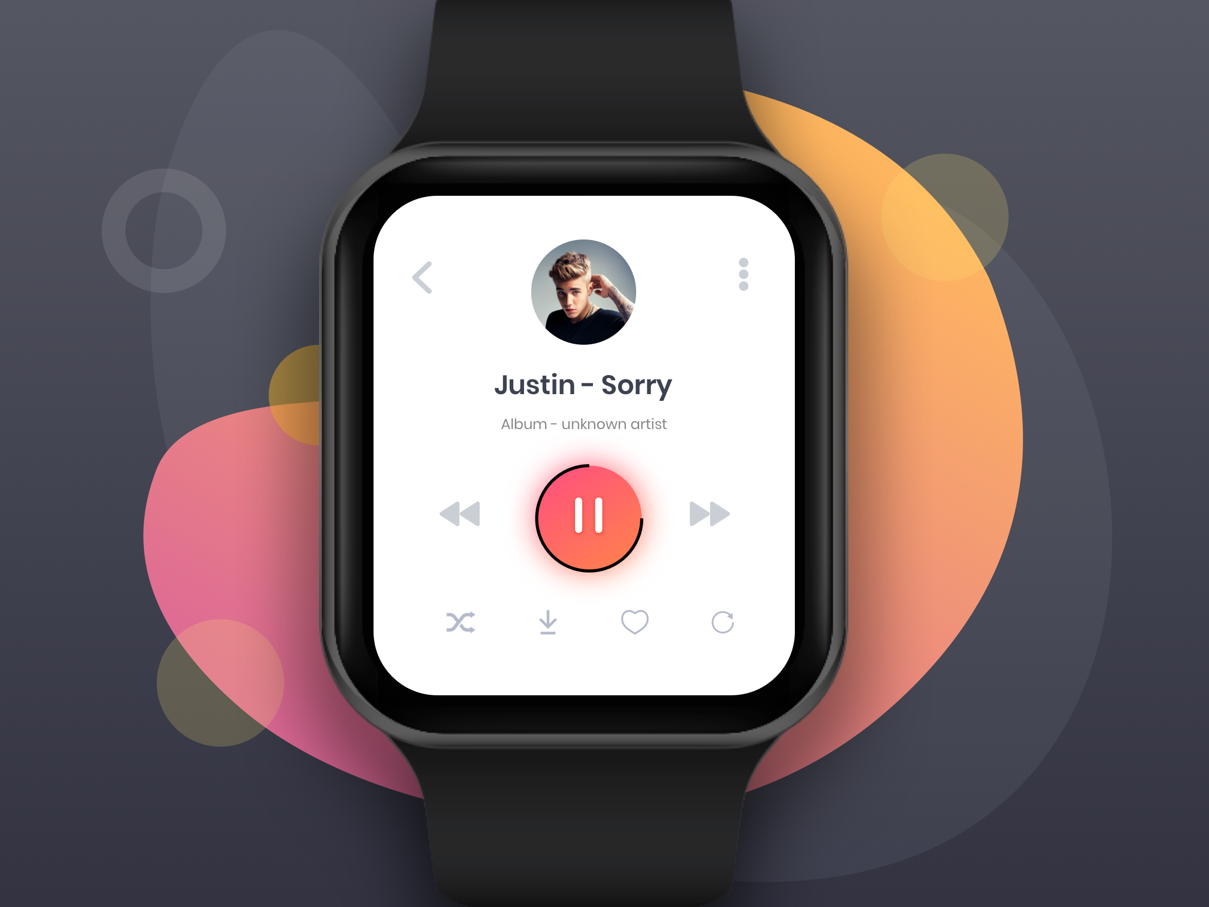 Music Player Design by Sathish on Dribbble