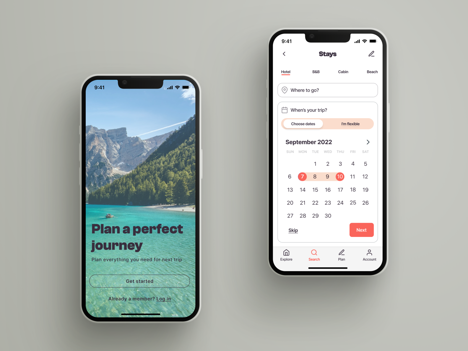Daily UI 080: Date Picker by Hiroe Ito on Dribbble