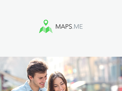 MAPS.ME New Logo & App Icon Concept by Maria Babak on Dribbble