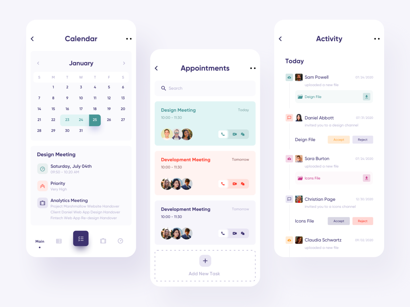 Task Planner App by Ishtiaq Khan Parag for unflip on Dribbble