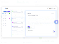 Mail Client App (Dark Version) by Shazu Ahmed | Dribbble | Dribbble