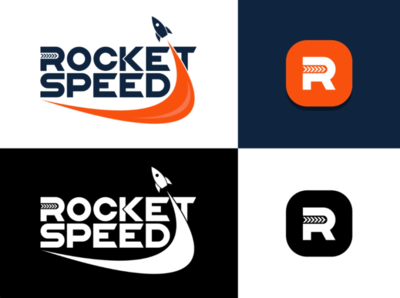 Rocket Speed Logo | Made for Design Hub by Yehor on Dribbble