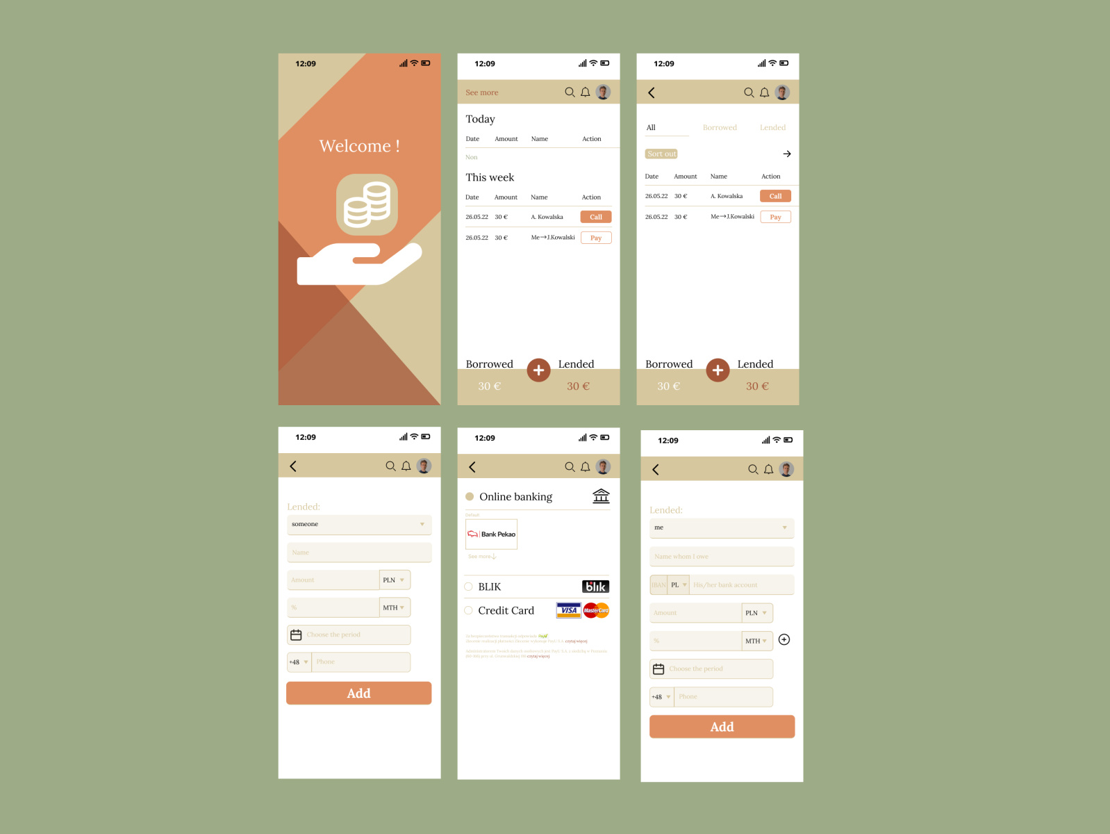 Lending App by Kot w butach on Dribbble
