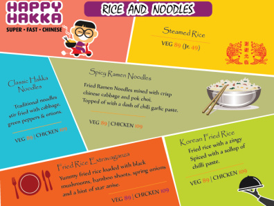 Menu Design for a Chinese Restaurant by Inanna Chhabra on Dribbble