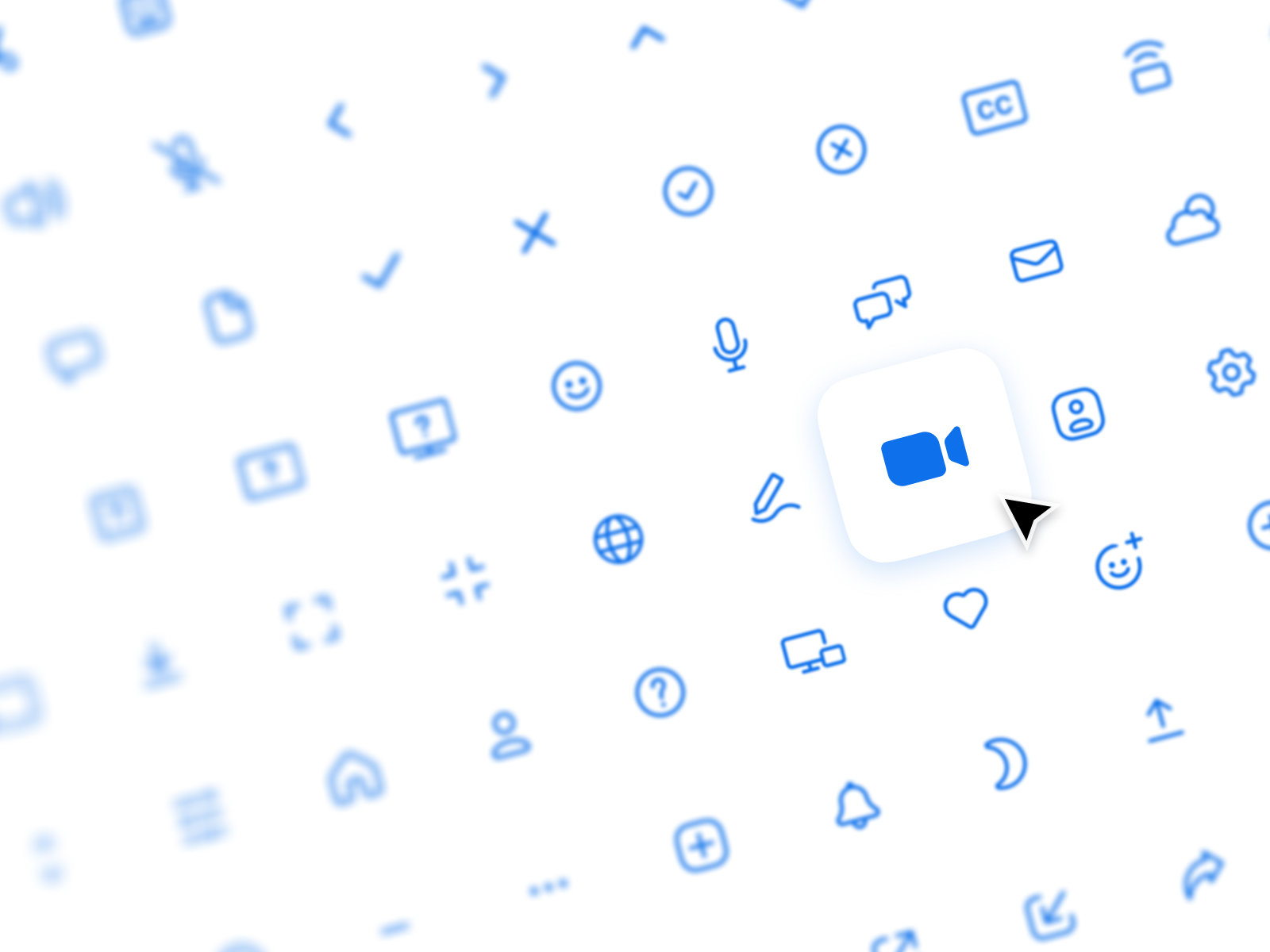 Zoom's Icon Library by Steven Crosby for Zoom on Dribbble