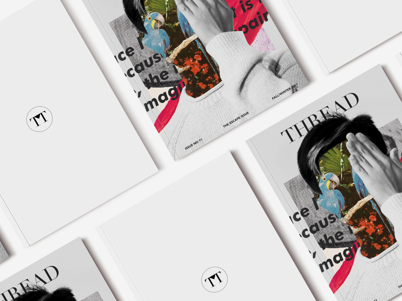 Thread Magazine FW17: The Escape Issue by Tina He on Dribbble