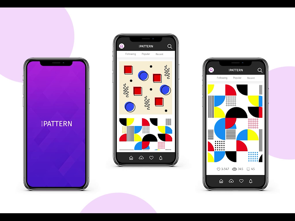 IPattern Mobile App Design by Anne on Dribbble