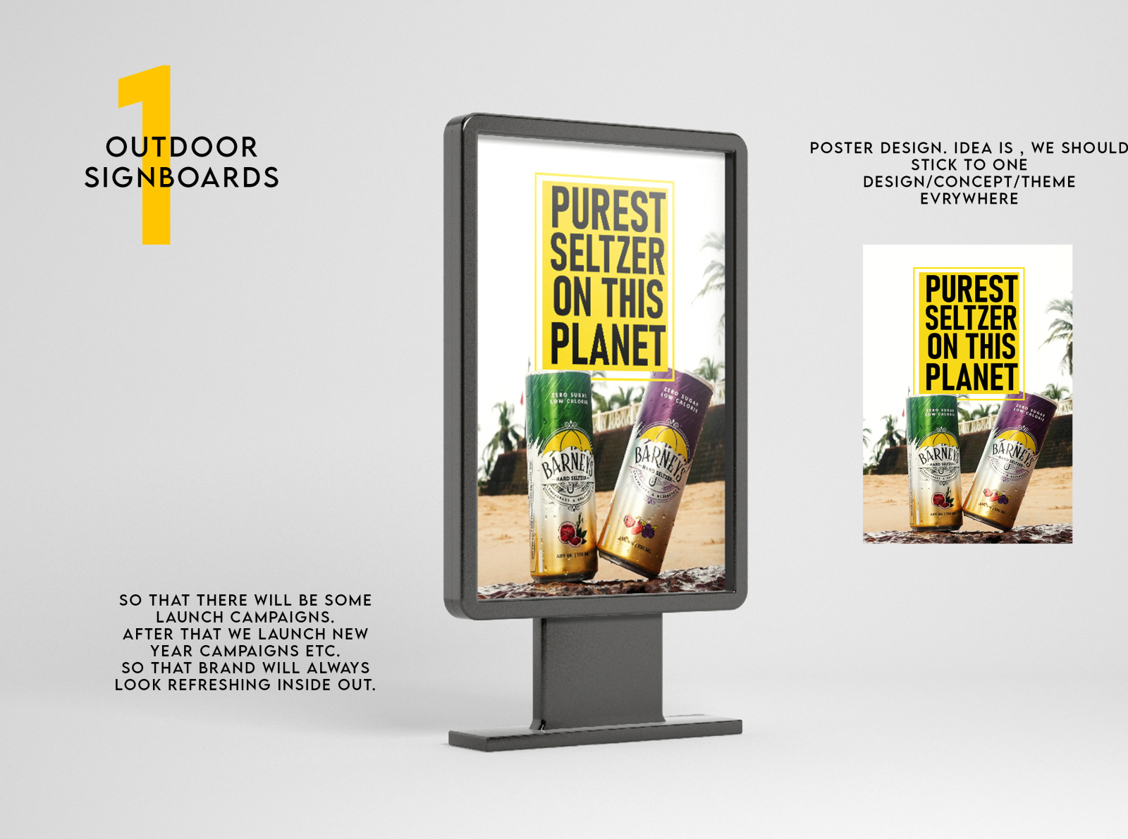 Outdoor Sign Boards Concept by Wortham Digital on Dribbble