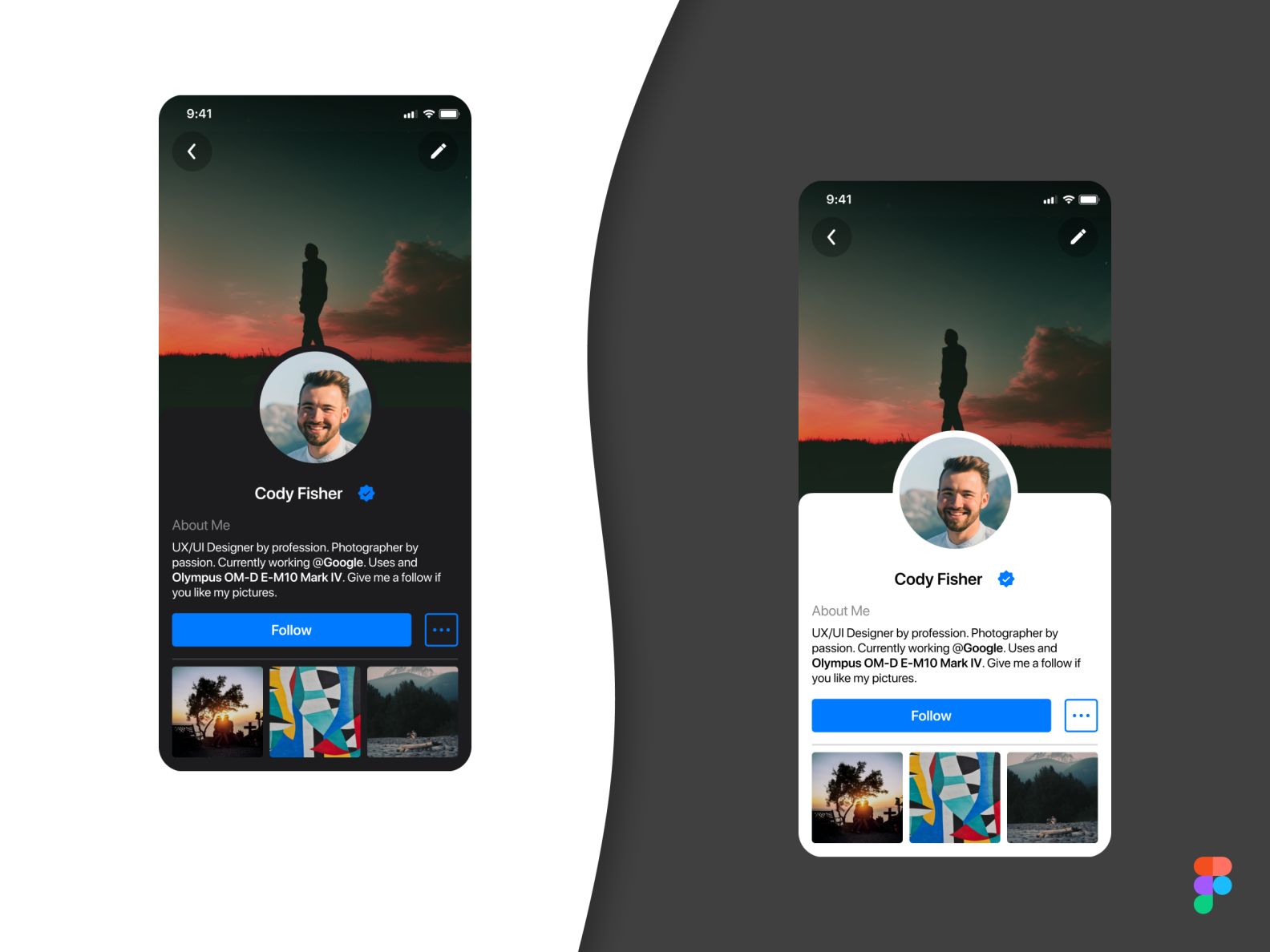Daily UI Challenge Day 6 #DailyUI by Ayush Prakash on Dribbble