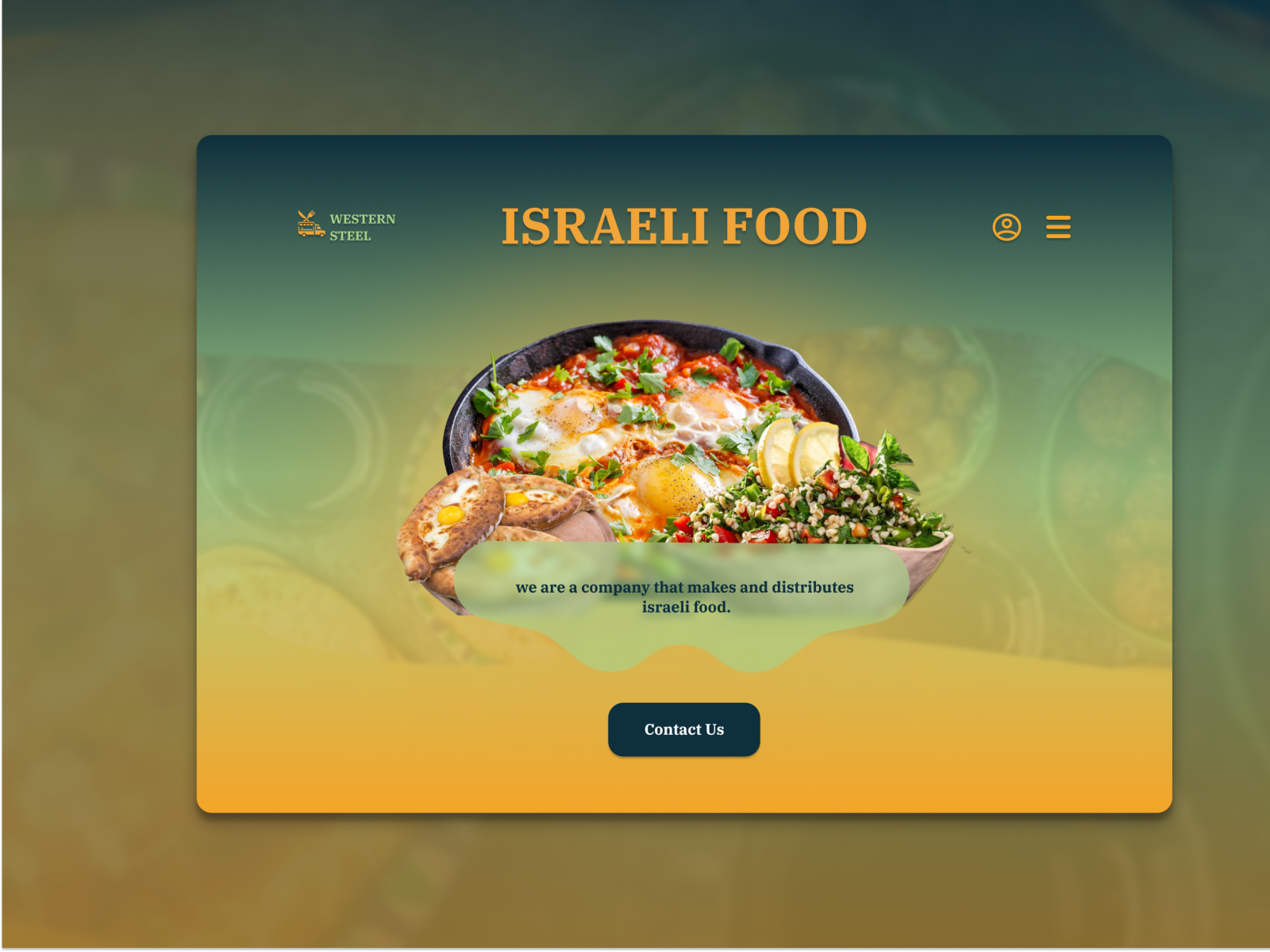 Israeli food by Mary (Maryna) on Dribbble