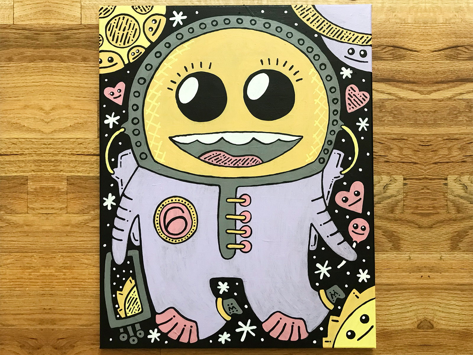 Astro Painting by Cam Palu on Dribbble