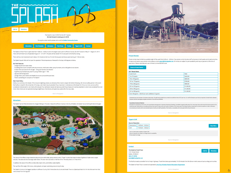 The Splash Website by Cam Palu on Dribbble