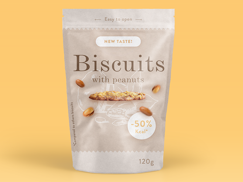 Biscuits Packaging by Andrea Boi on Dribbble