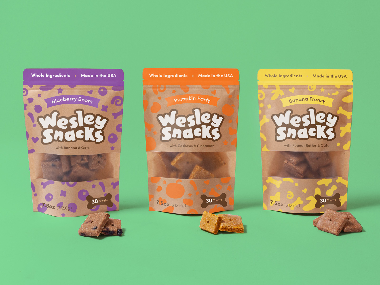 Sit, Stay, Snack! Branding & packaging design. by Alexis on Dribbble