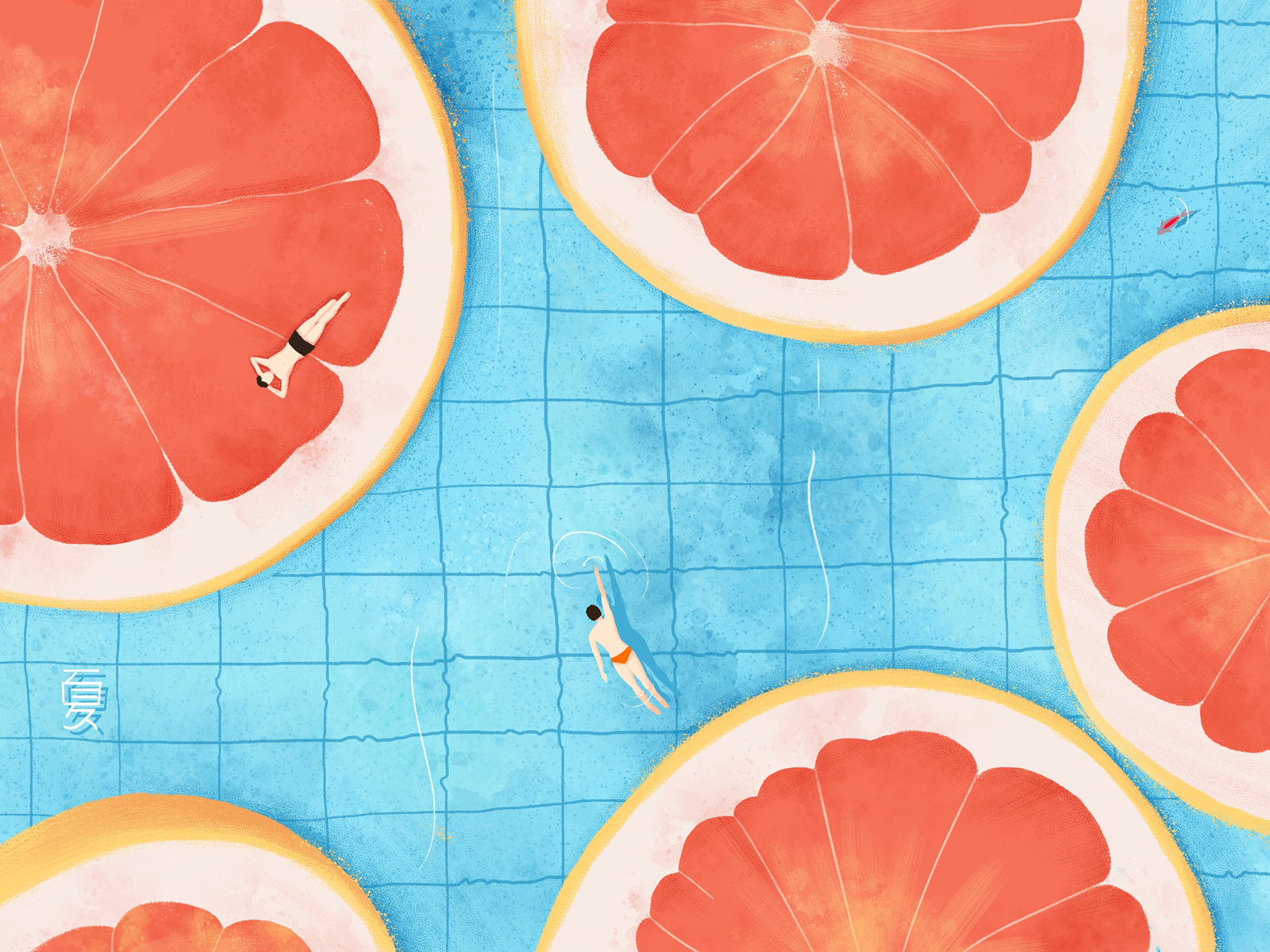 Summer by 猫饼罐头 on Dribbble