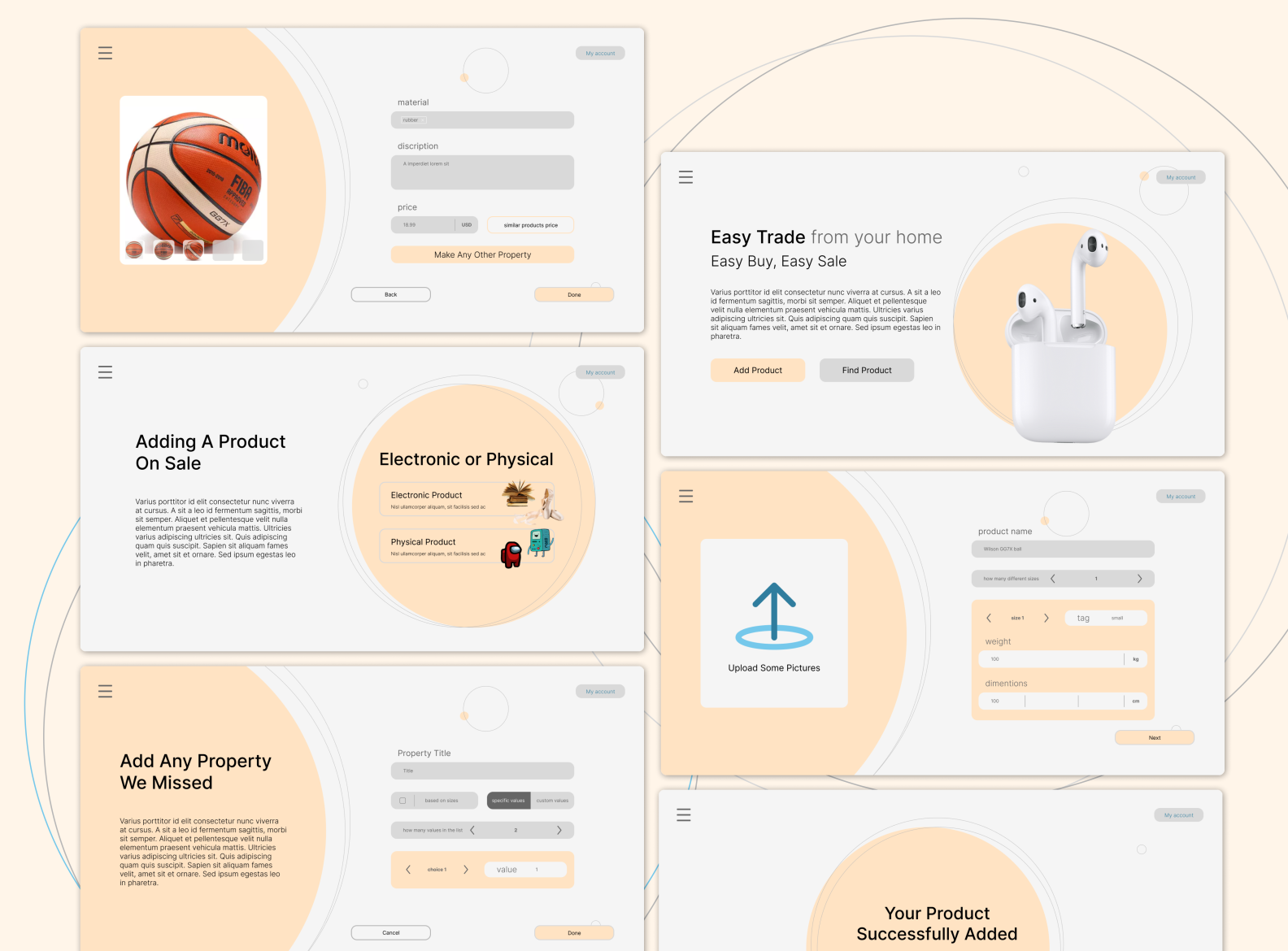 ECommerce Seller Form by Fatemeh Razaqnejad on Dribbble