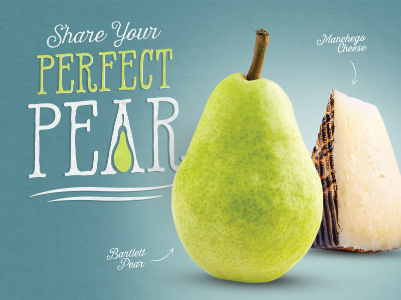 Share Your Perfect Pear Promo by MJR Creative Group on Dribbble